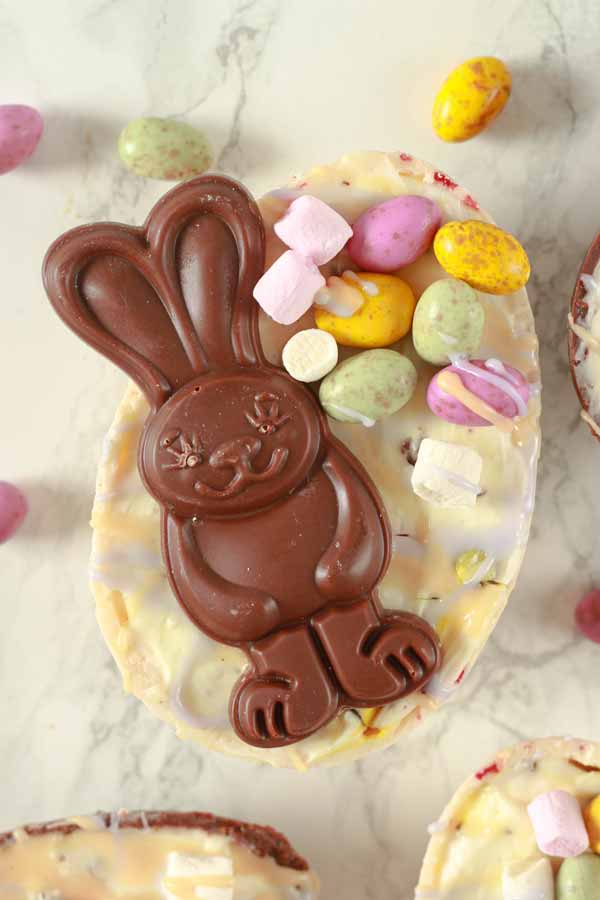 Vegan Easter Egg Cheesecake - BakedbyClo | Vegan Dessert Blog