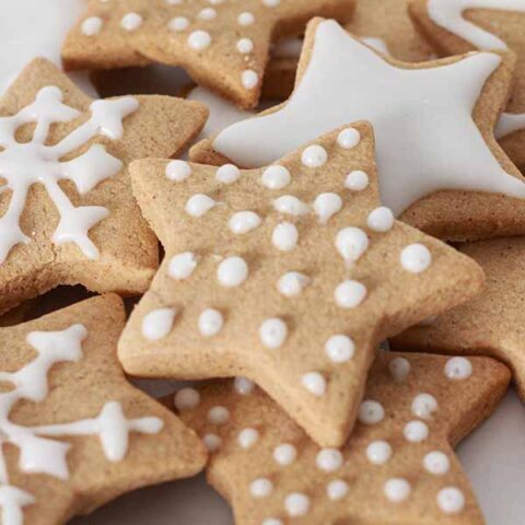 Gluten Free Spiced Christmas Biscuits - BakedbyClo | Vegan Dessert Blog