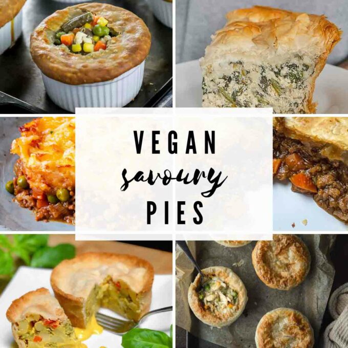 12 Vegan Savoury Pie Recipes - BakedbyClo | Vegan Dessert Blog