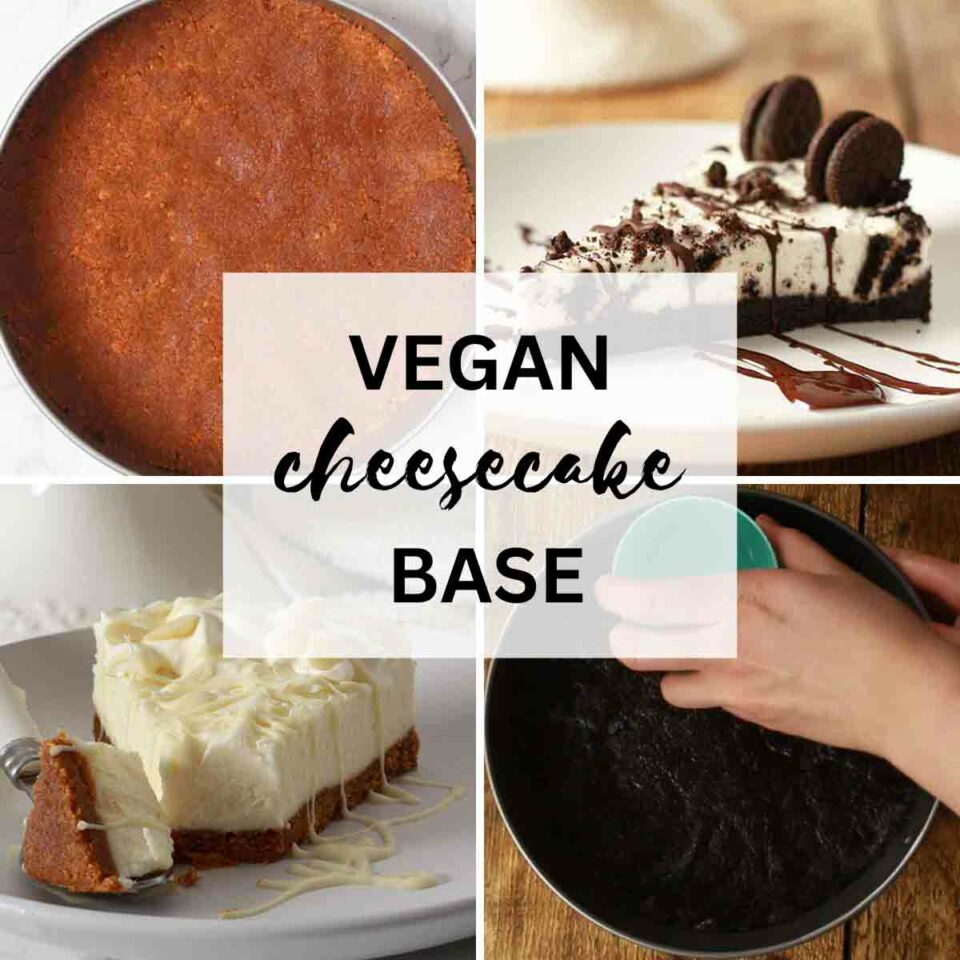 Vegan Cheesecake Base (Digestive, Hobnob, Biscoff, Gingernut, Oreo ...