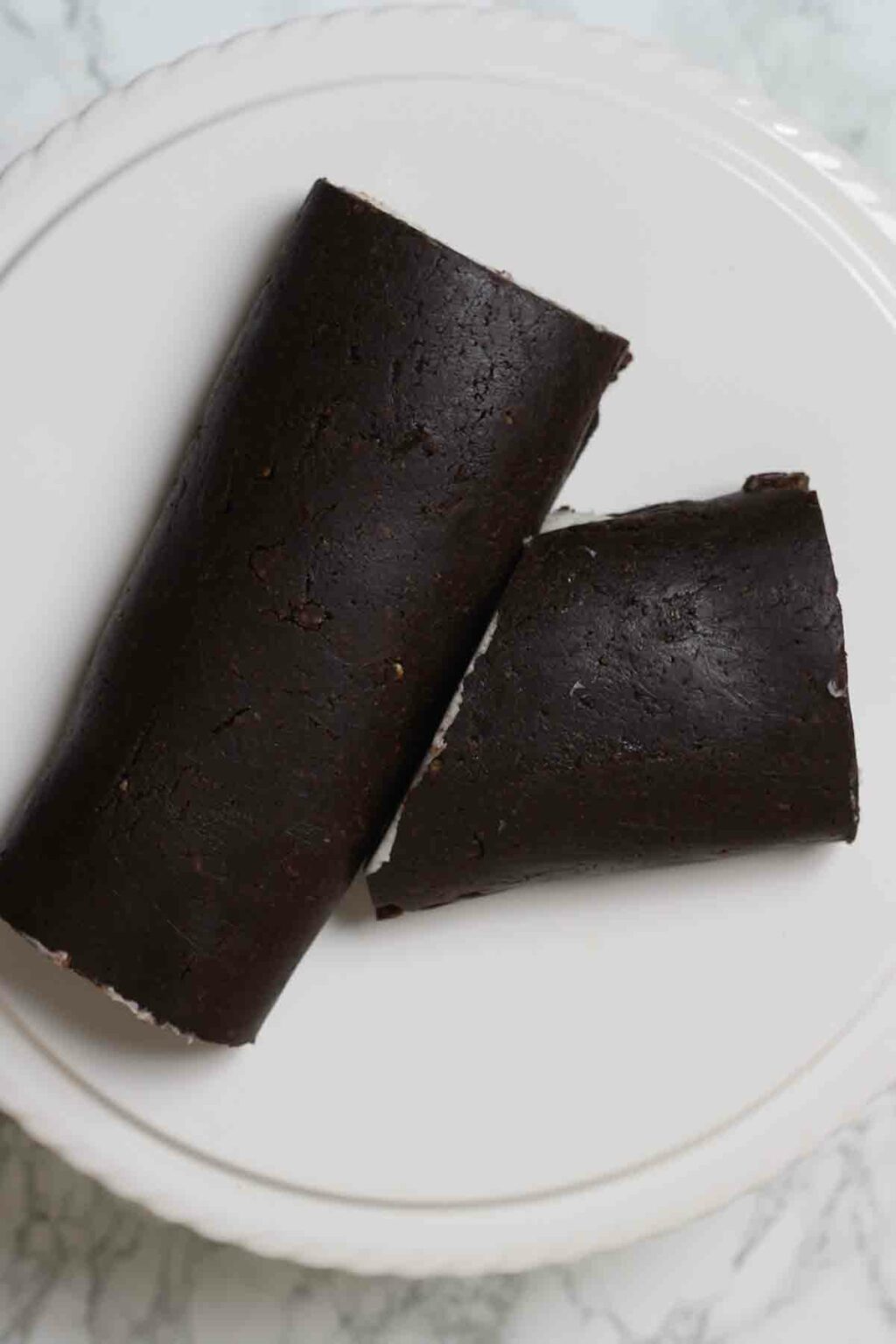 No-Bake Yule Log (Vegan-Friendly) - BakedbyClo | Vegan Dessert Blog