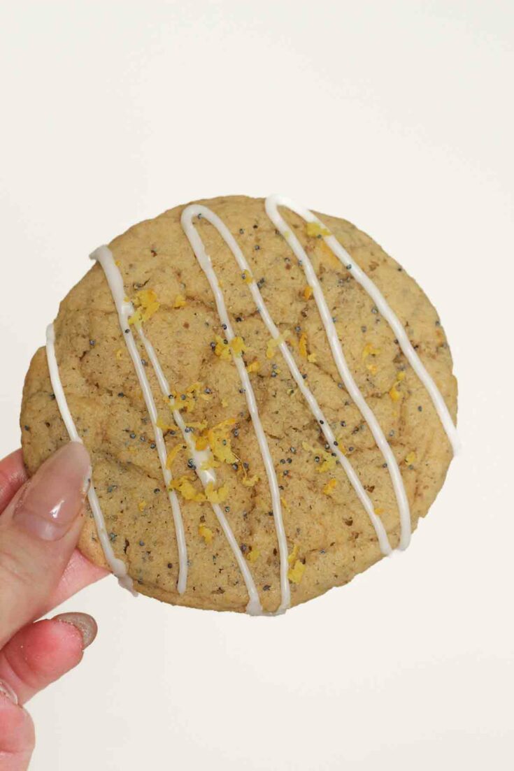Vegan Lemon Poppy Seed Cookies - BakedbyClo | Vegan Dessert Blog