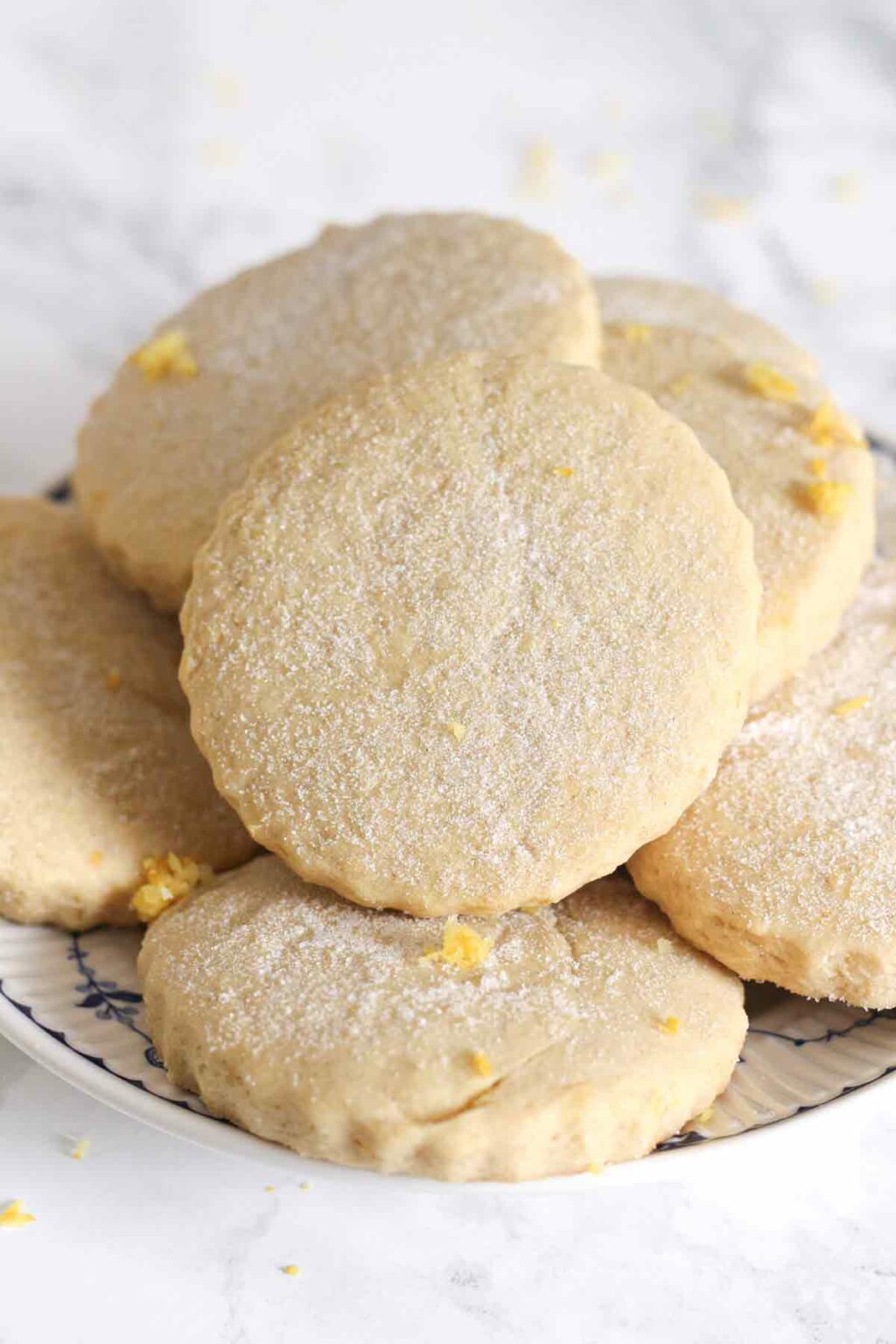 Vegan Lemon Shortbread - BakedbyClo | Vegan Dessert Blog