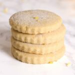 Vegan Lemon Shortbread - BakedbyClo | Vegan Dessert Blog
